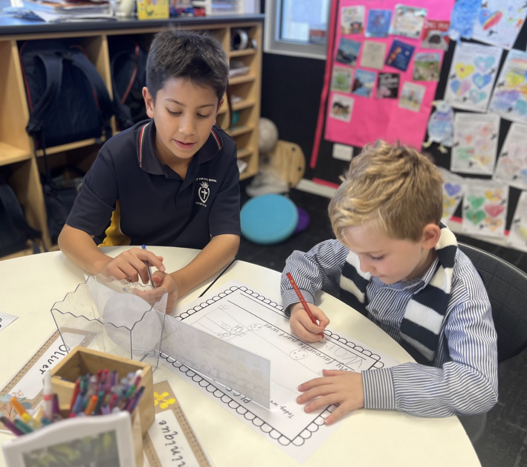Prep Buddies - Term 2, 2024 - Christ the King Newcomb